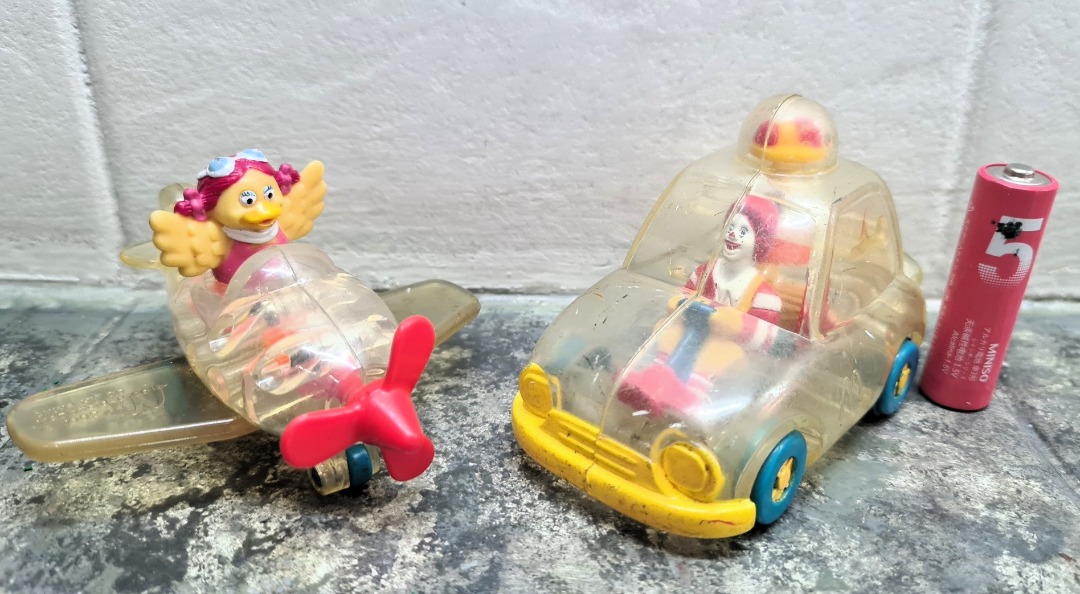 X-RAY RIDERS LOT - 1996 McDonalds Happy Meal Toys Series, Hobbies ...