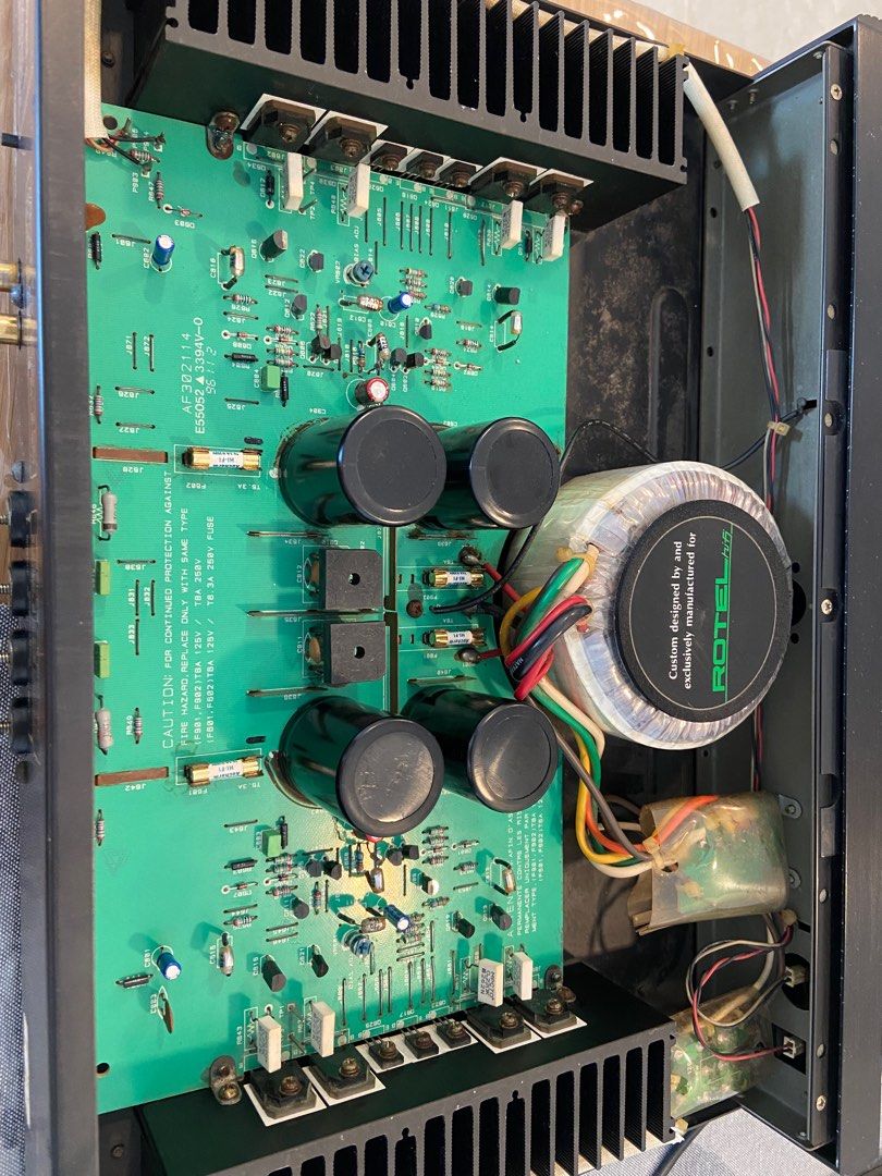 Rotel RB-970BX Power Amplifier, Audio, Soundbars, Speakers & Amplifiers on Carousell