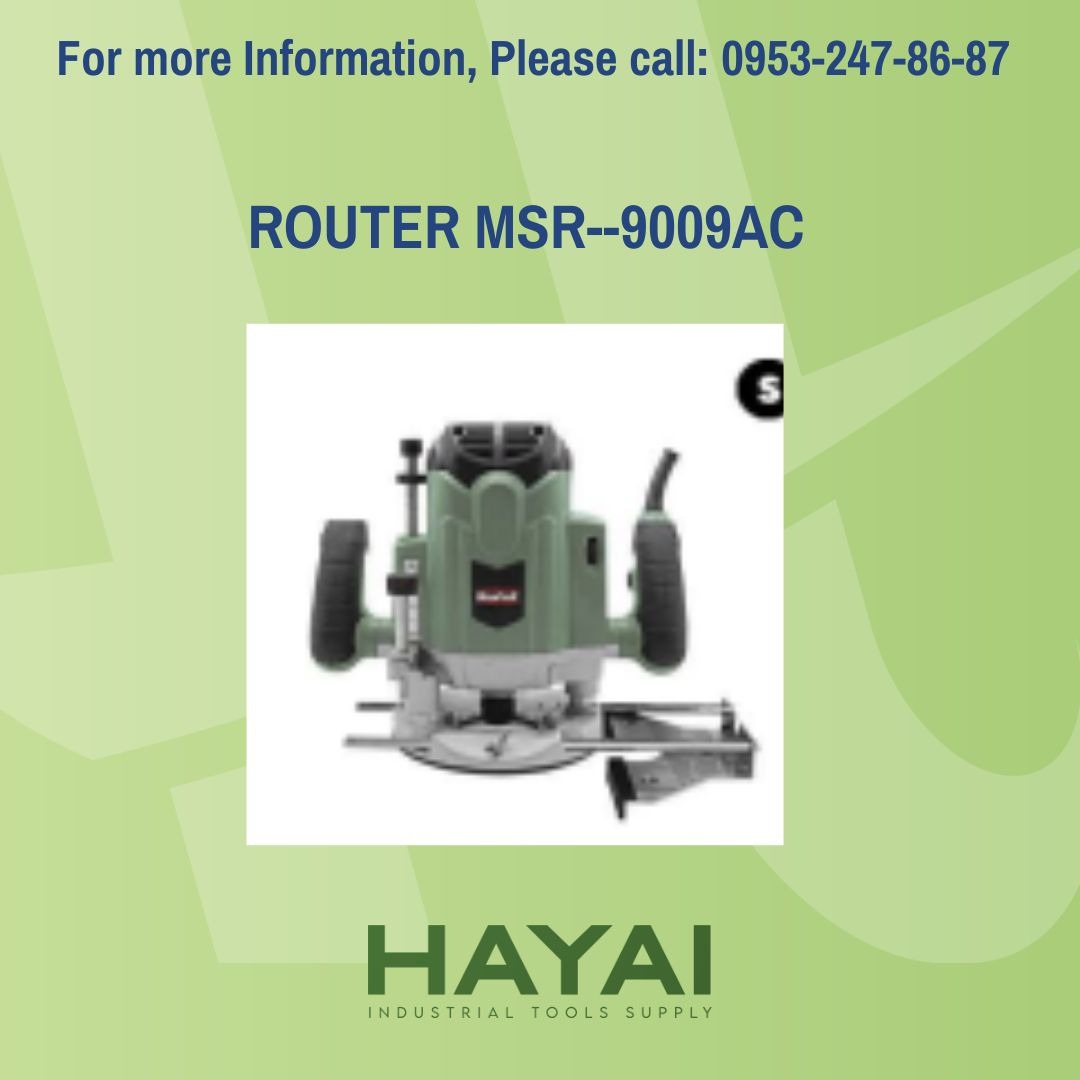 ROUTER MSR--9009AC, Commercial & Industrial, Construction Tools ...