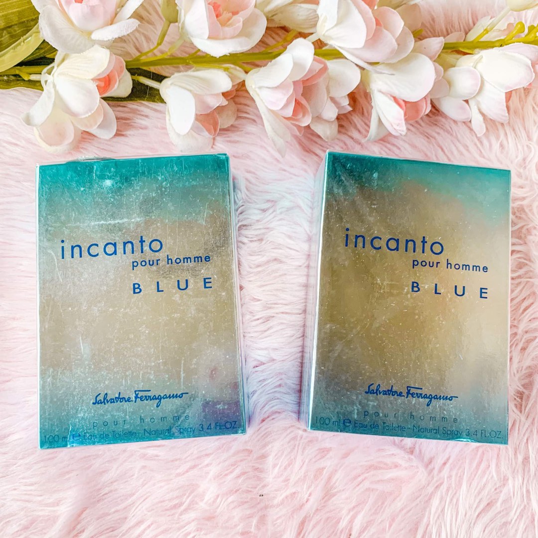 Salvatore ferragamo Incanto blue perfume, Beauty & Personal Care ...