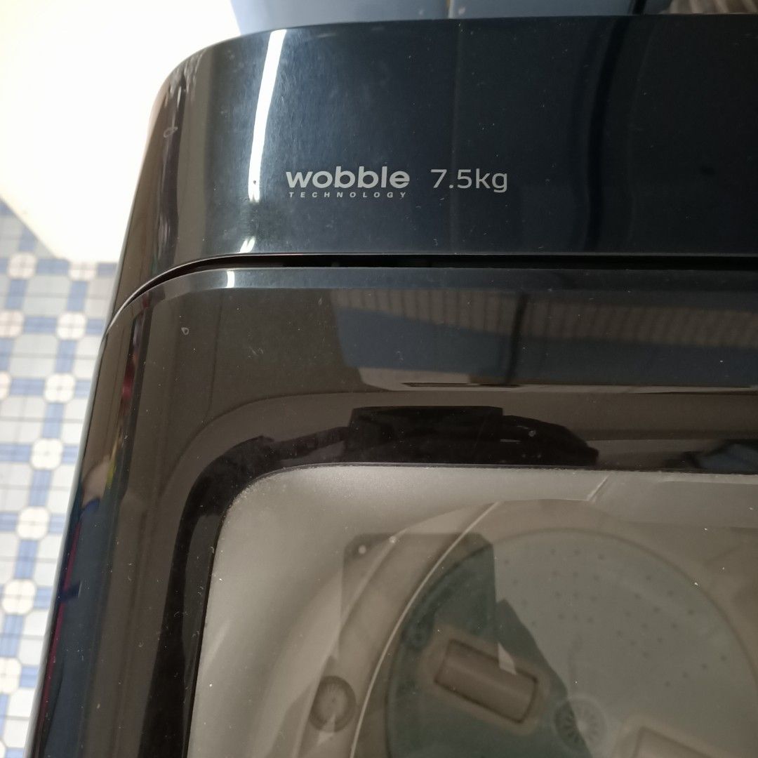 Samsung 7.5kg washing machine, wobble technology, top load, TV & Home ...