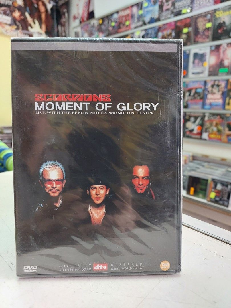 Scorpions Moment Of Glory [ DVD ], Hobbies & Toys, Music & Media, CDs & DVDs on Carousell