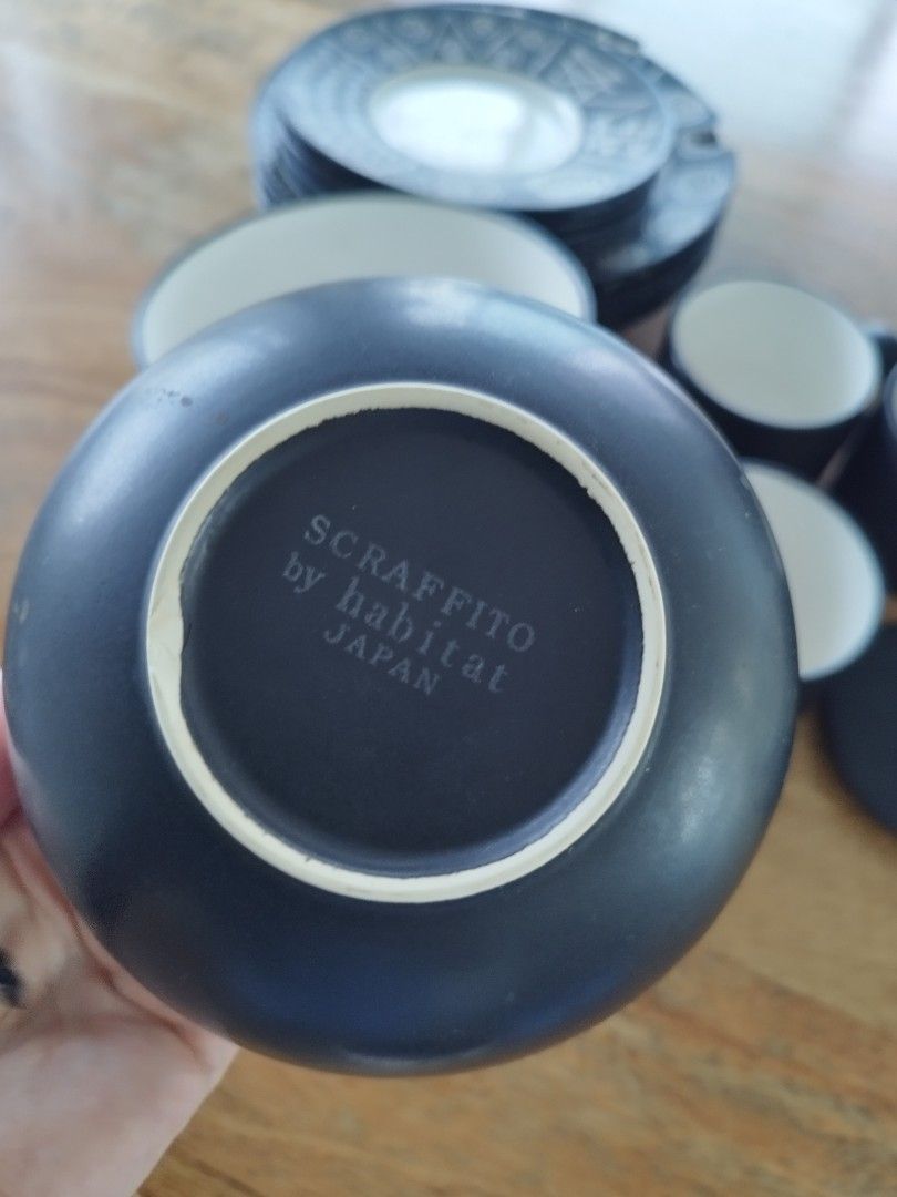Scraffito by habitat Japan set, Furniture & Home Living, Kitchenware ...
