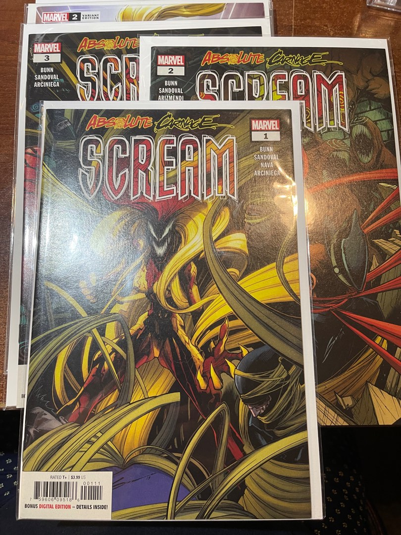 Scream 1 to 3, Hobbies & Toys, Books & Magazines, Comics & Manga on ...