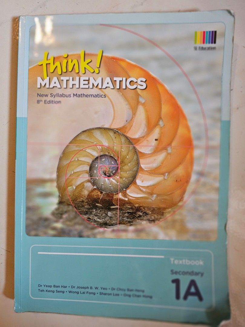 Sec 1 Math Textbook, Hobbies & Toys, Books & Magazines, Textbooks on ...
