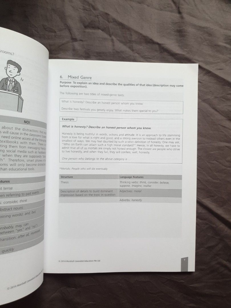 Secondary English Writing Composition Guide, Hobbies & Toys, Books ...
