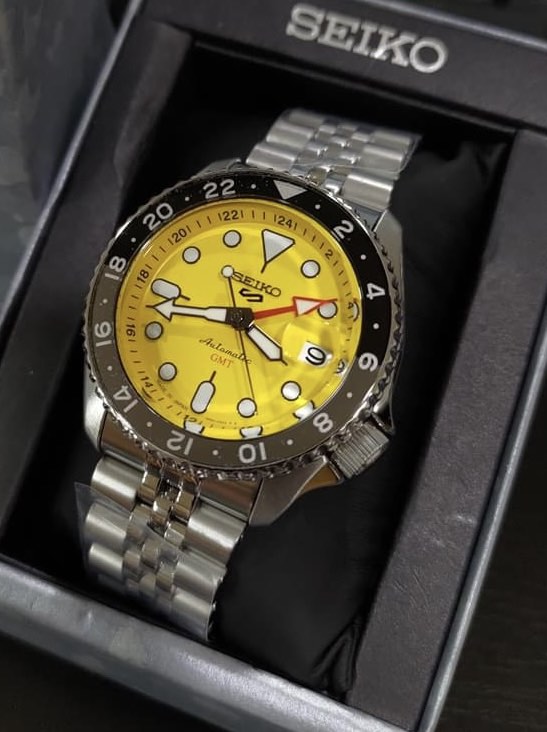 Seiko GMT SSK017, Men's Fashion, Watches & Accessories, Watches on ...