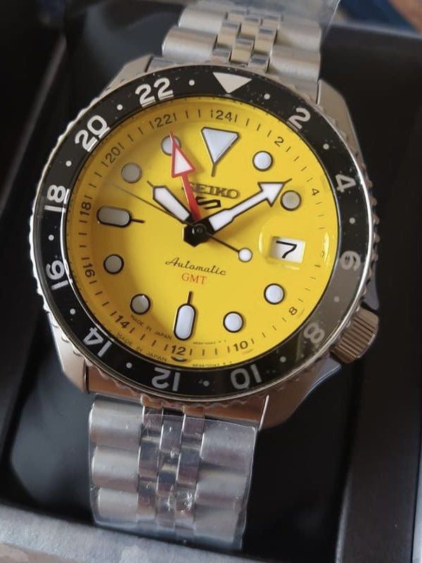 Seiko GMT SSK017, Men's Fashion, Watches & Accessories, Watches on ...