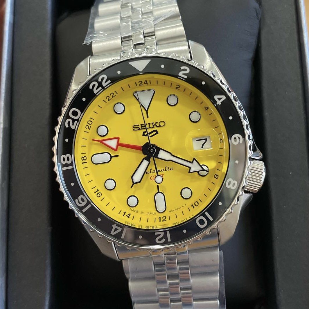 Seiko GMT SSK017, Men's Fashion, Watches & Accessories, Watches on ...