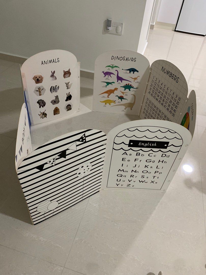 Self standing posters, Babies & Kids, Infant Playtime on Carousell