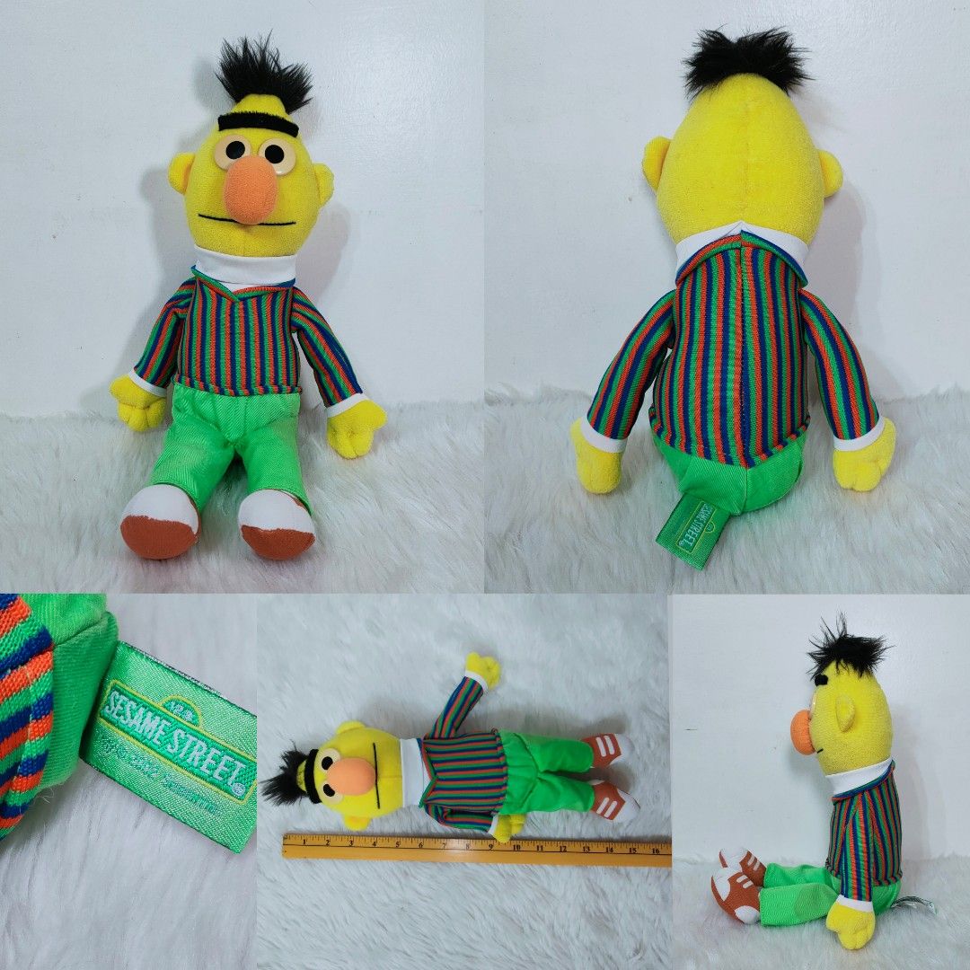 Sesame Street Bert Plushie, Hobbies & Toys, Toys & Games on Carousell