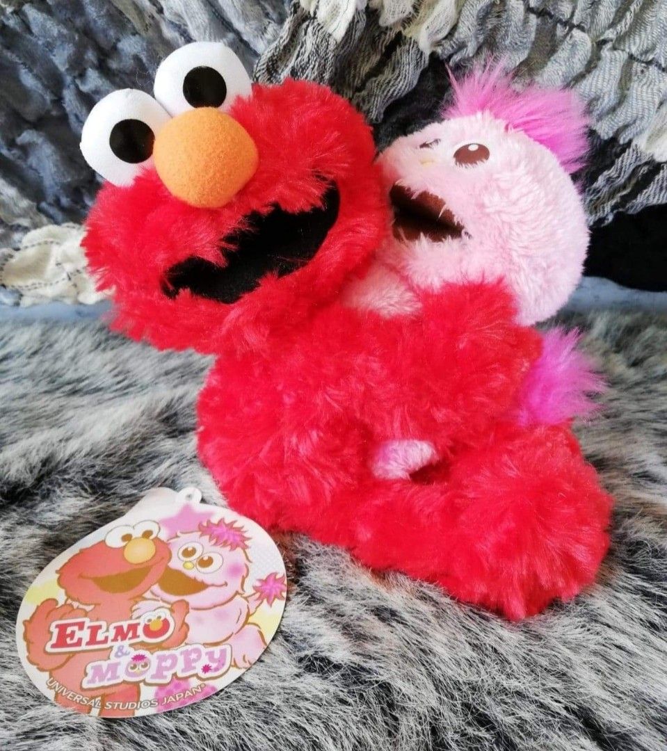 Sesame Street Elmo & Moppy Plushie, Hobbies & Toys, Toys & Games on ...