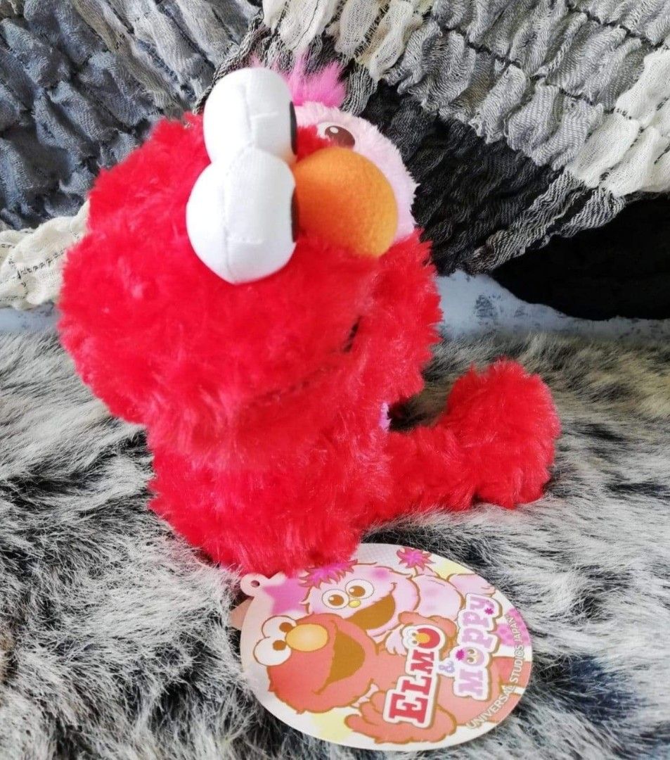 Sesame Street Elmo & Moppy Plushie, Hobbies & Toys, Toys & Games on ...