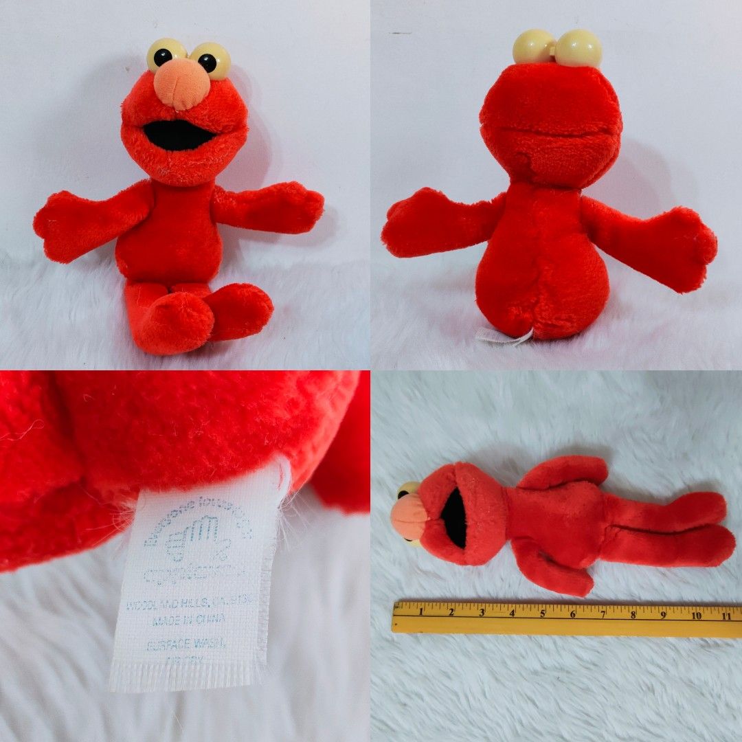 Sesame Street Small Elmo Plushie, Hobbies & Toys, Toys & Games on Carousell