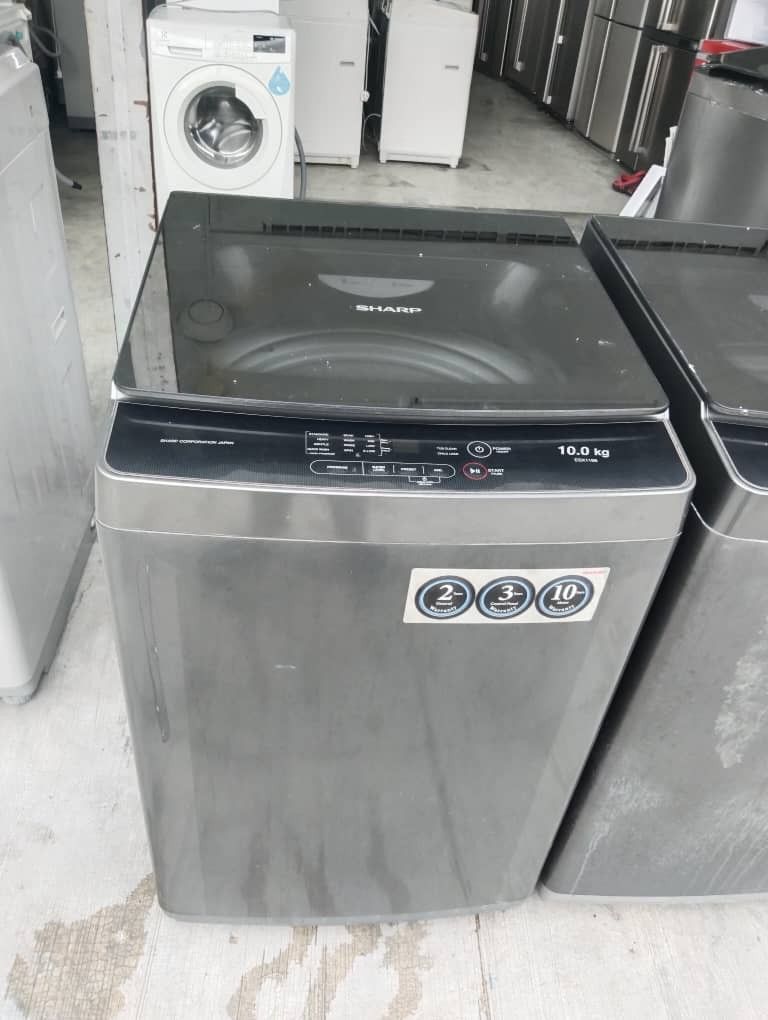 Sharp 10 kg washing machine, TV & Home Appliances, Washing Machines and ...