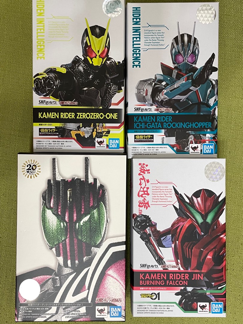 Shf 幪面超人 zero one neo decade Jin 劇場版, 興趣及遊戲, 玩具 & 遊戲類 - Carousell