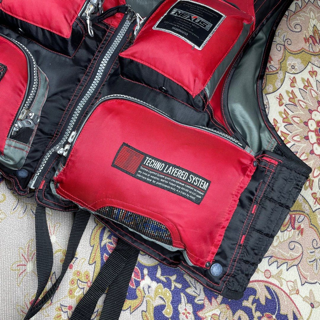 Shimano Life Jacket, Men's Fashion, Coats, Jackets and Outerwear on ...
