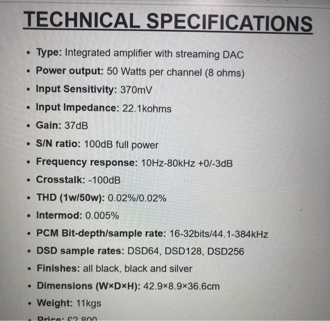 Simaudio Moon ACE integrated amplifier + FURUTECH power cable Japan ...