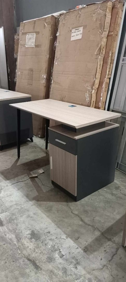 Simple Wooden Office Desk=OFFICE FURNITURE, Furniture & Home Living ...
