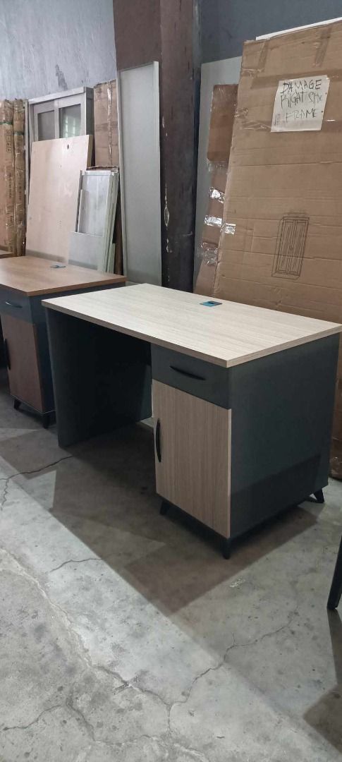 Simple Wooden Office Desk=OFFICE FURNITURE, Furniture & Home Living ...
