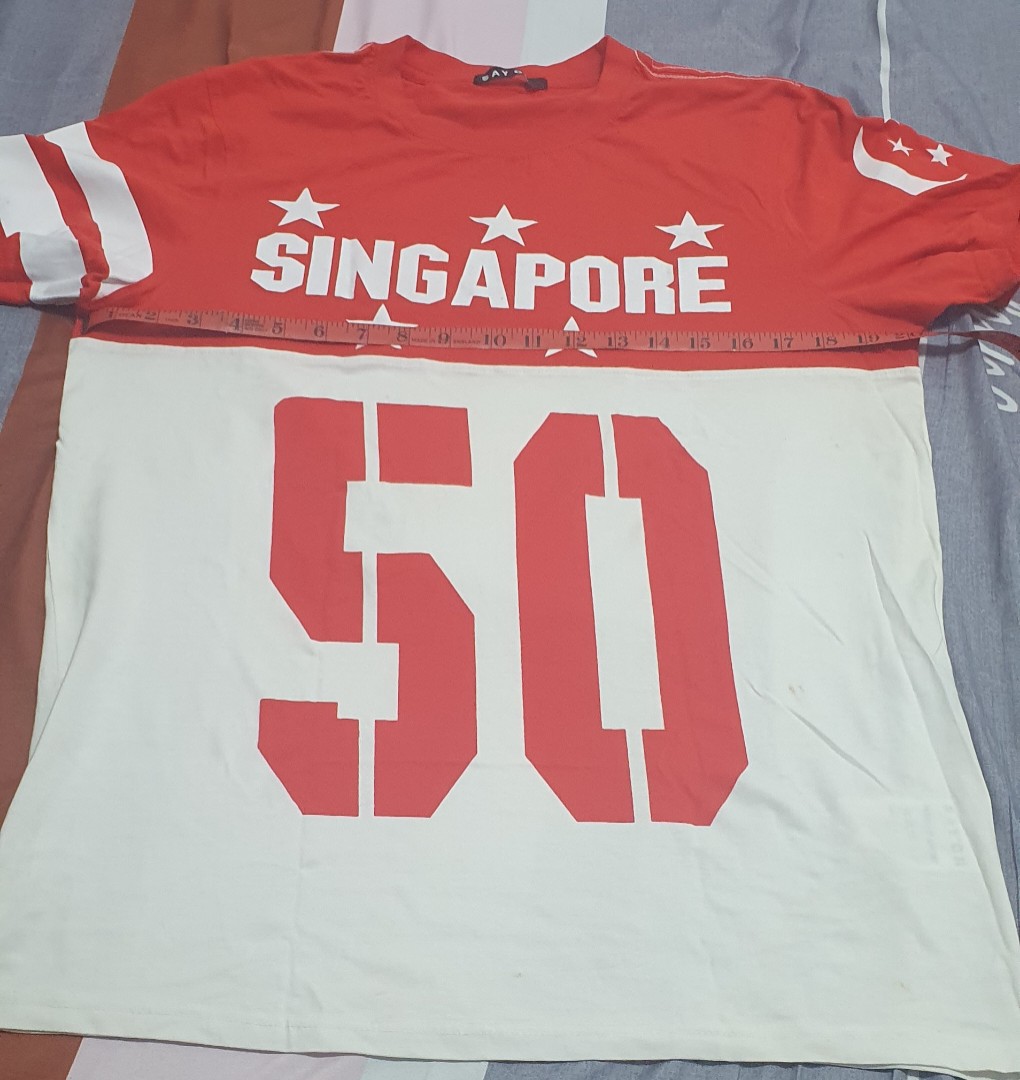Singapore Tshirt, Men's Fashion, Activewear on Carousell