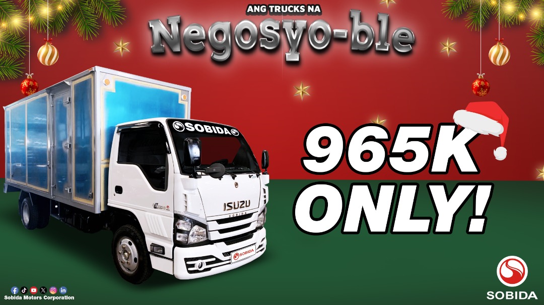 Sobida Isuzu Elf NKR Closed Van Truck, Special Vehicles, Heavy Vehicles ...