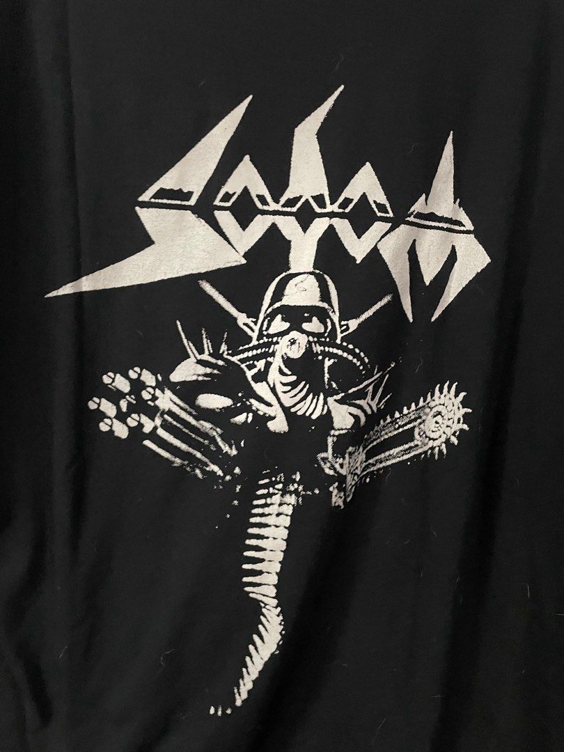 Sodom Thrash Metal Band Shirt, Men's Fashion, Tops & Sets, Tshirts ...