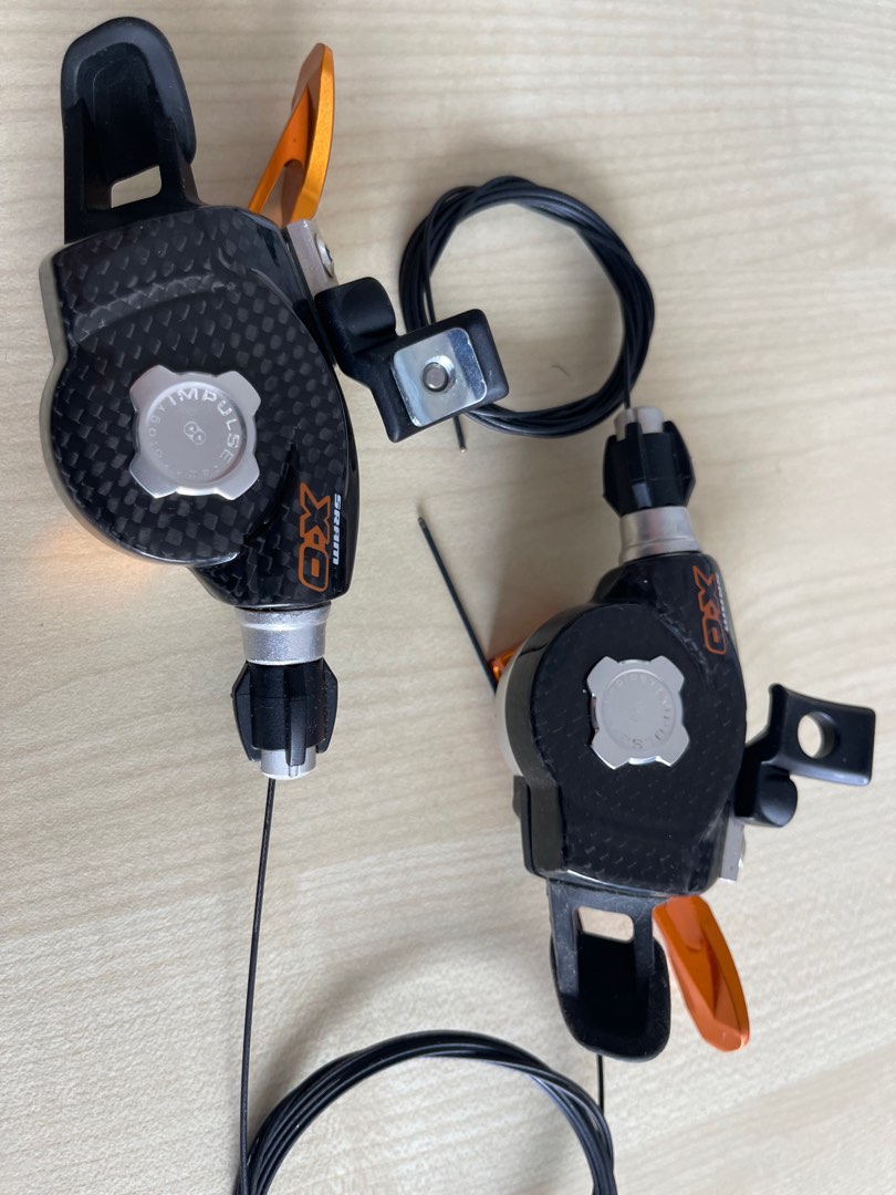 SRAM XO 9 spd shifters, Sports Equipment, Bicycles & Parts, Parts ...
