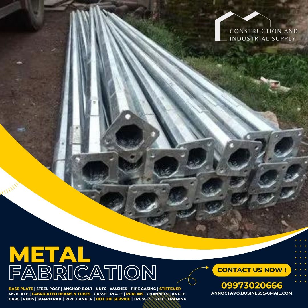 Steel Lamp Post | Post | Steel Lamp | metal Post | Post | Poste | Steel ...