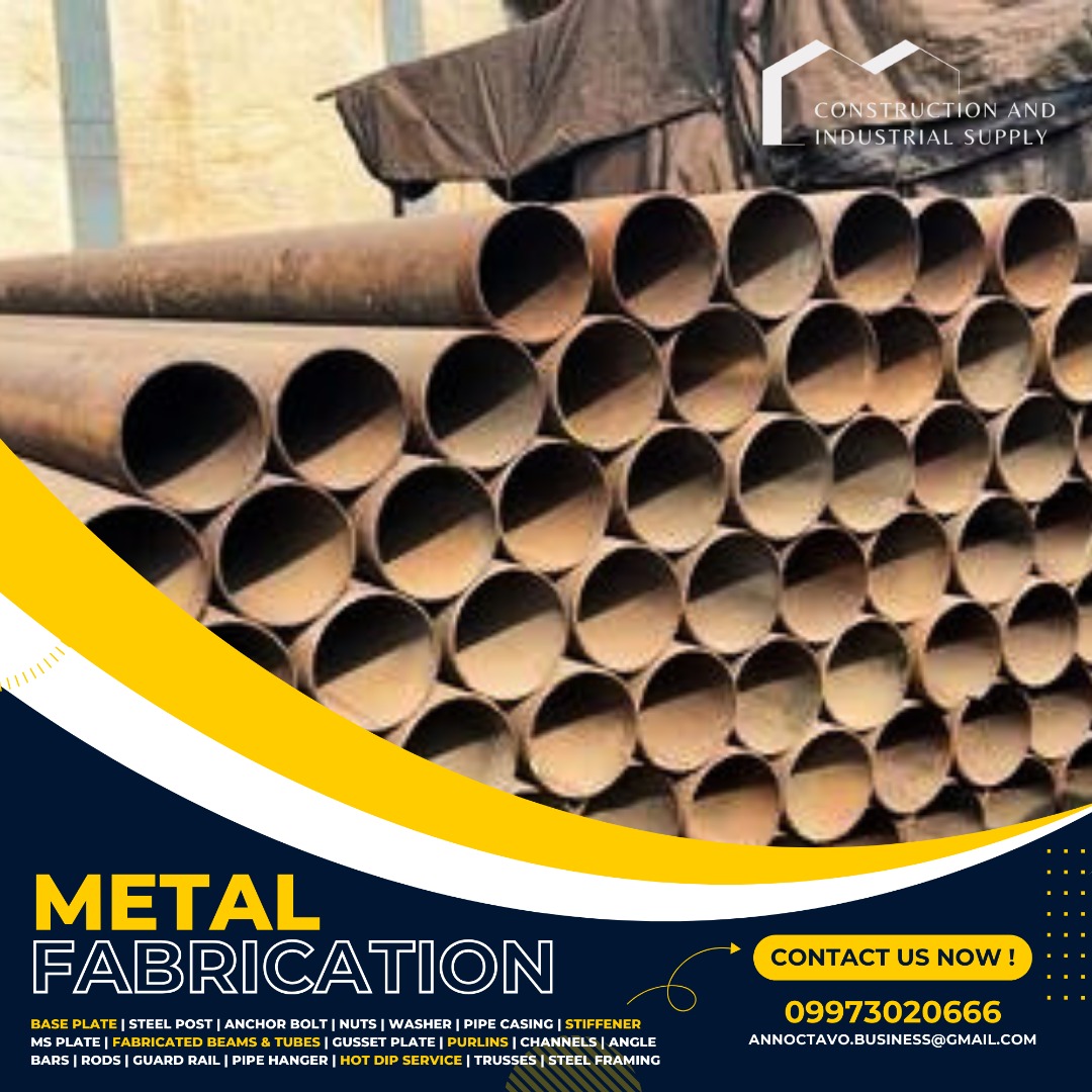 Steel Pipe Casing | Pipe | Cable Casing | Metal Works | Large Pipe ...