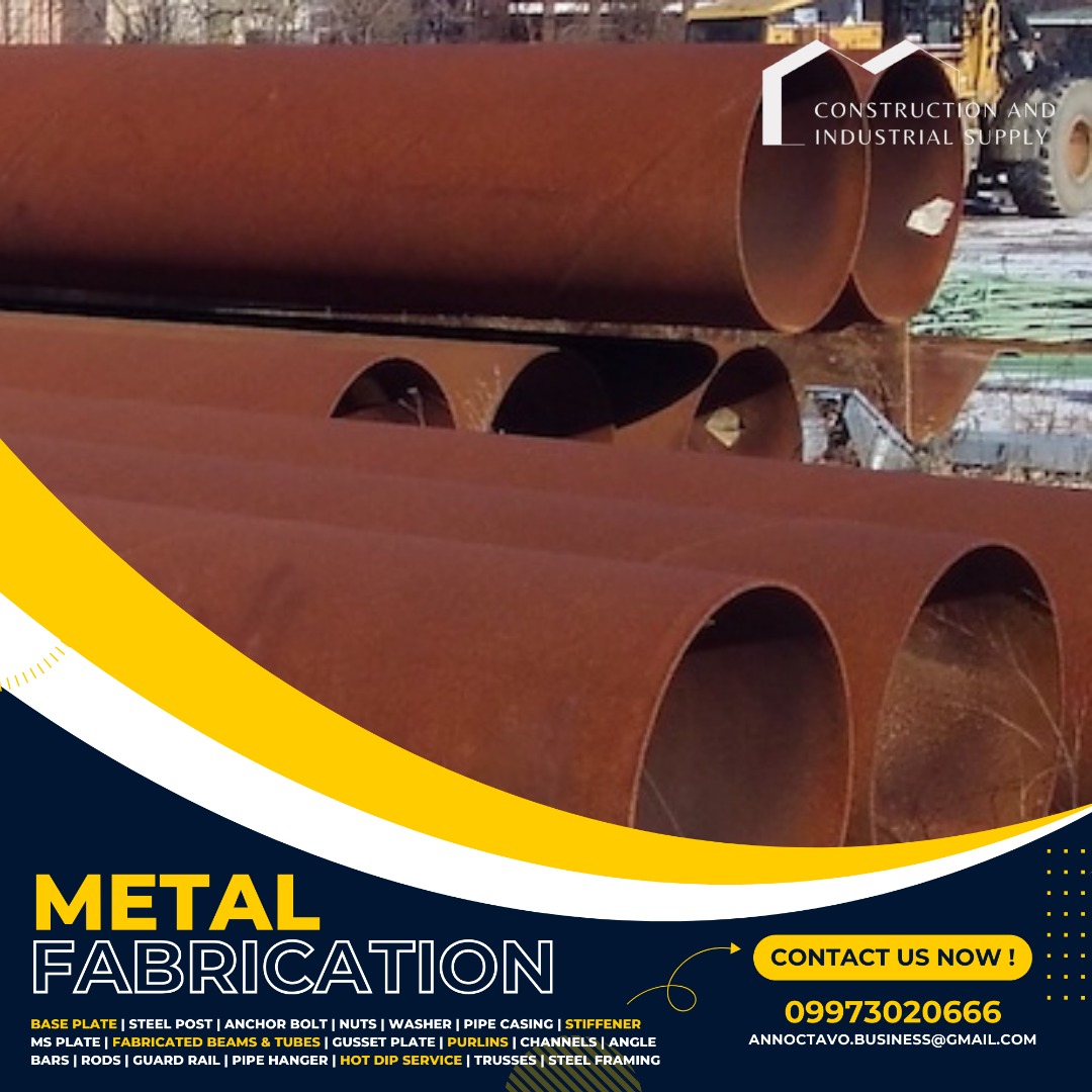 Steel Pipe Casing | Water Well Pipe | Metal Works | Large Pipe | Metal ...