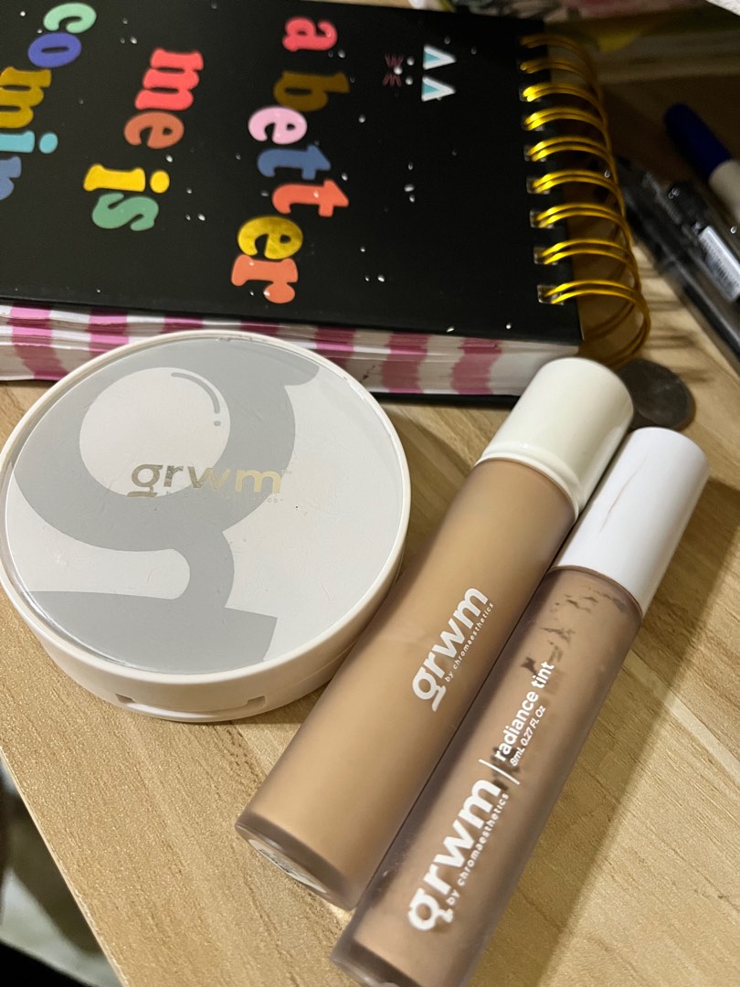 Take All - GRWM Cosmetics Radiance Tint & Velvet Setting Powder, Beauty ...