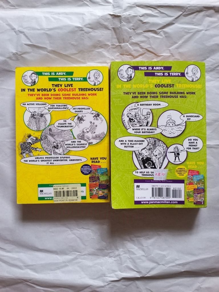 The 39-Storey Treehouse and The 65-Storey Treehouse book, Hobbies ...