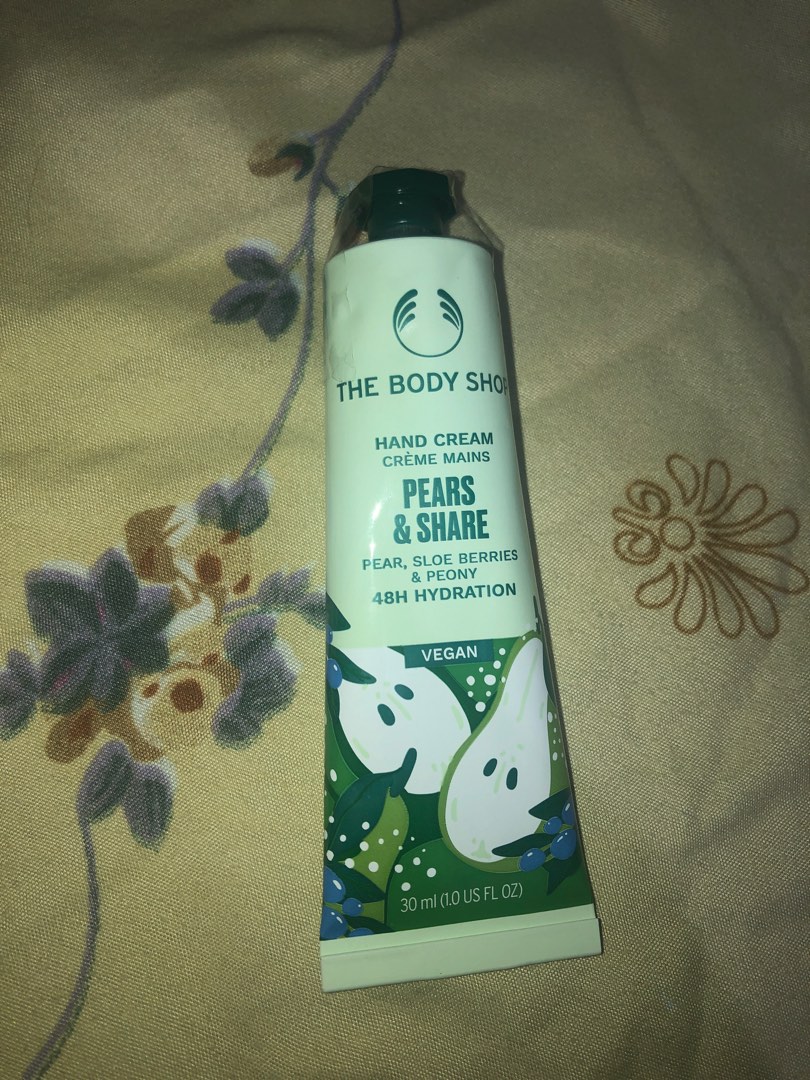 The Body Shop Hand Cream Pears and Share, Beauty & Personal Care, Hands ...