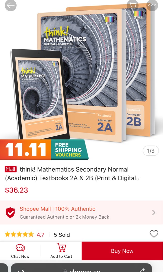 Think Mathematics 8th edition 2A and 2B with DVD, Hobbies & Toys, Books ...