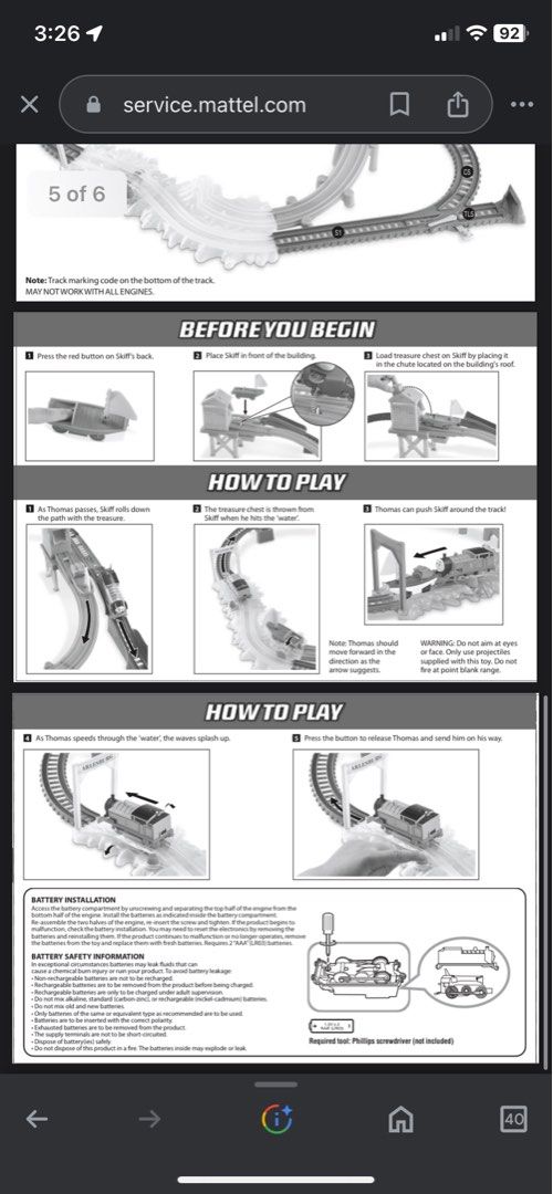 Thomas and friends track master Treasure Chase set, Hobbies & Toys ...