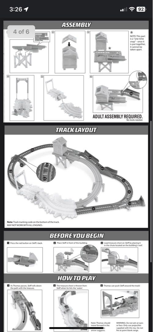 Thomas and friends track master Treasure Chase set, Hobbies & Toys ...