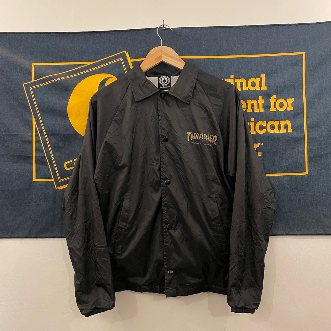 Thrasher Coach Jacket, Men's Fashion, Coats, Jackets and Outerwear on ...