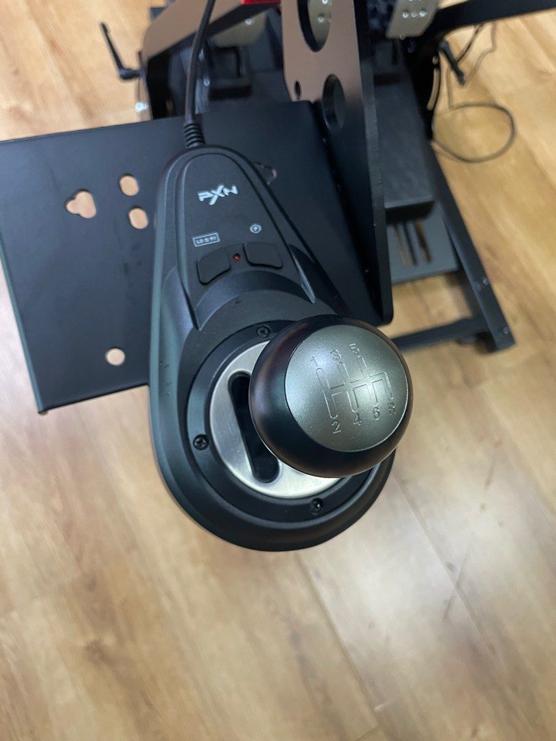 Thrustmaster Sim Full Rig, Shifter & Paddle, Video Gaming, Gaming ...