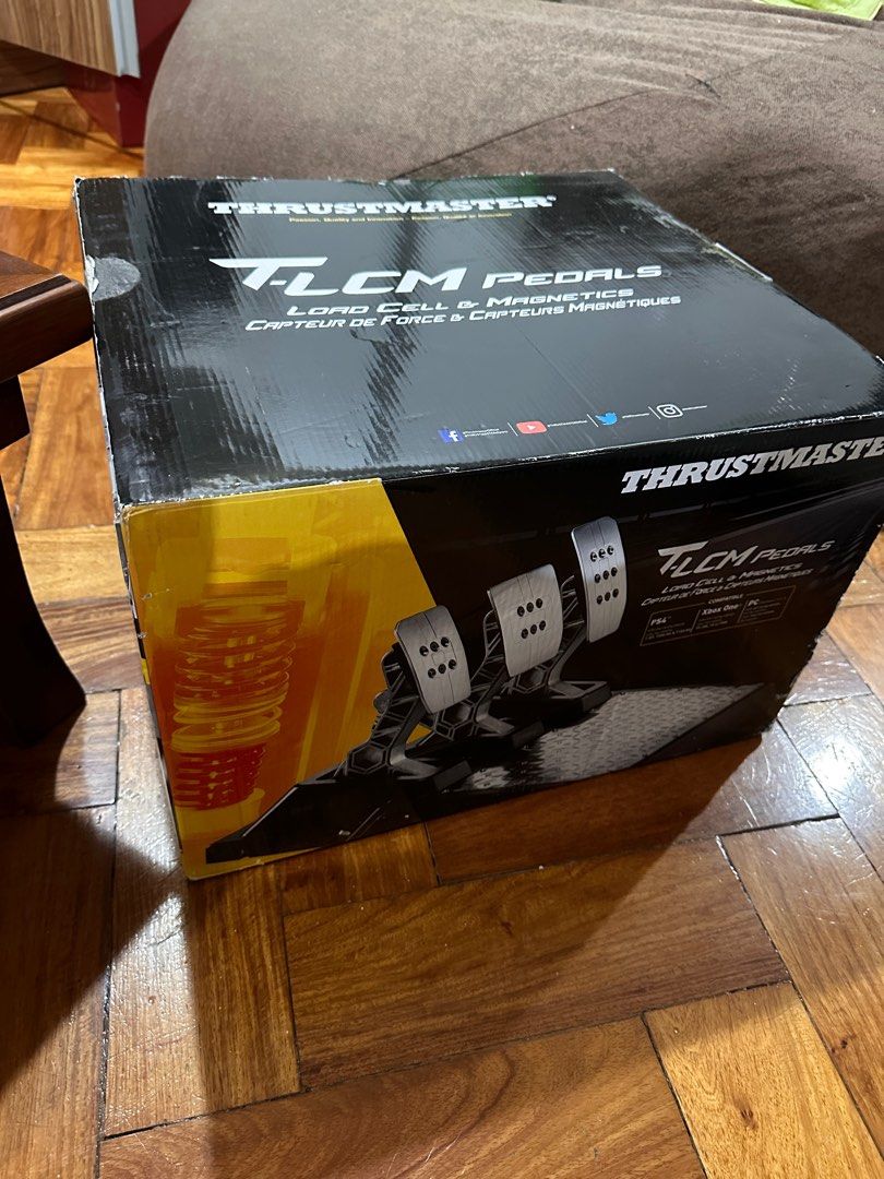 Thrustmaster TLCM Pedals, Video Gaming, Gaming Accessories, Controllers ...