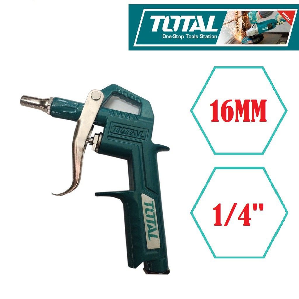 TOTAL ONE STOP TOOLS STATION AIR BLOW GUN 16MM (TAT3031-3), Commercial ...