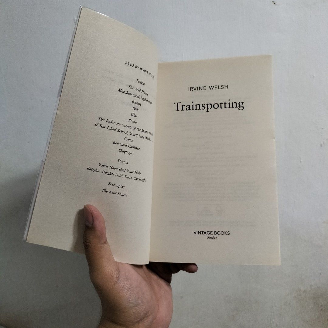 Trainspotting by Irvine Welsh, Hobbies & Toys, Books & Magazines ...