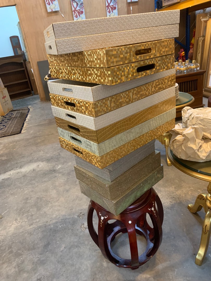 Tray and box all for rm300, Furniture & Home Living, Home Decor, Other ...