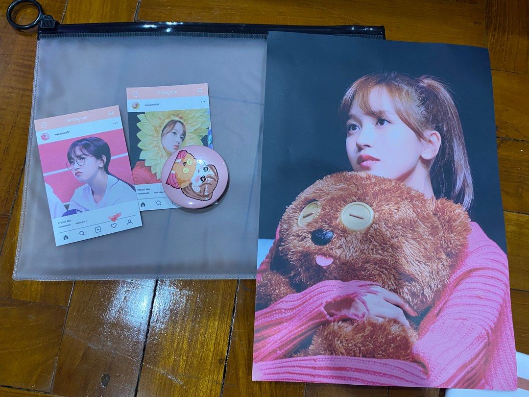 Twice Mina Fansite Banner, Hobbies & Toys, Collectibles & Memorabilia ...