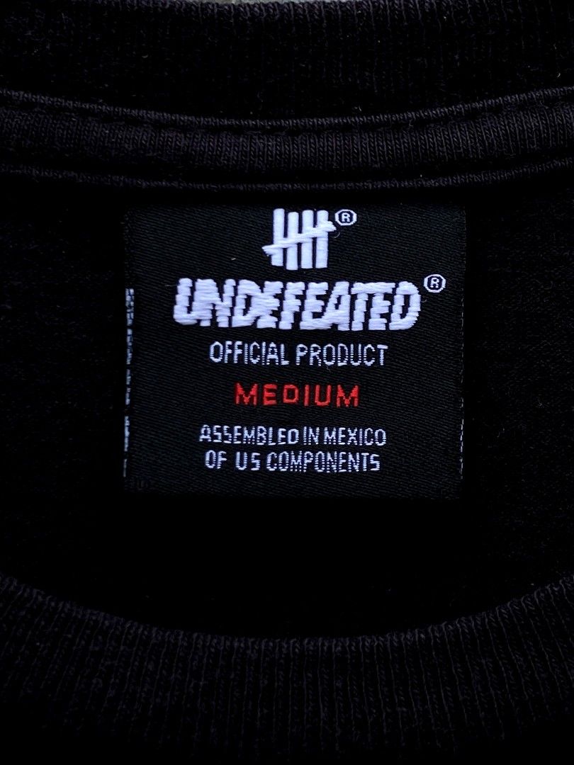 Undefeated, Men's Fashion, Tops & Sets, Tshirts & Polo Shirts on Carousell