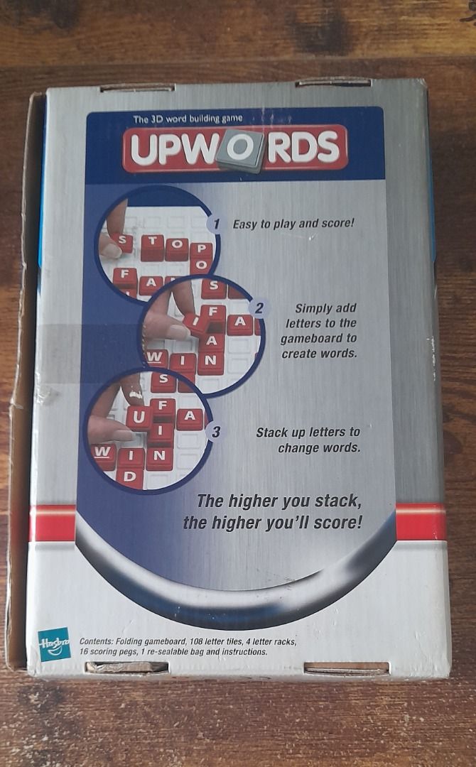 Upwords: To Go Pack, Hobbies & Toys, Toys & Games on Carousell