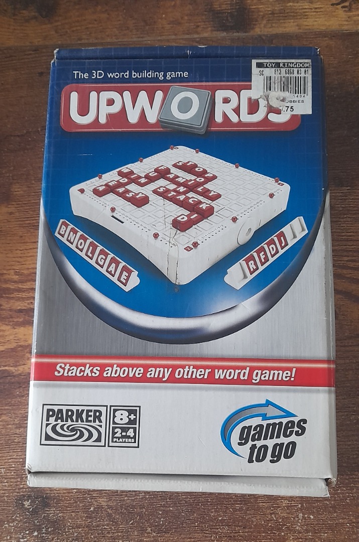 Upwords: To Go Pack, Hobbies & Toys, Toys & Games on Carousell