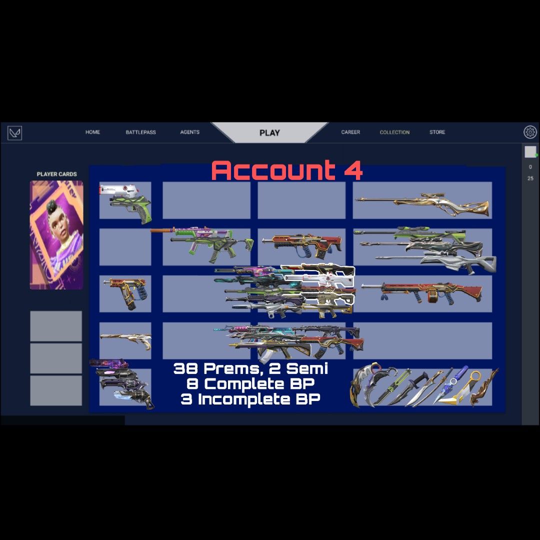 Valorant Acc with Lots of prems, Video Gaming, Gaming Accessories, Game ...