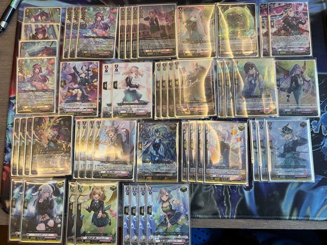 vanguard d lyrical monasterio wilista deck, Hobbies & Toys, Toys ...