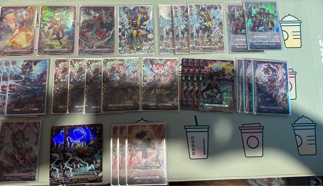 Vanguard Dragonic Kaiser Vermillion High rarities, Hobbies & Toys, Toys ...